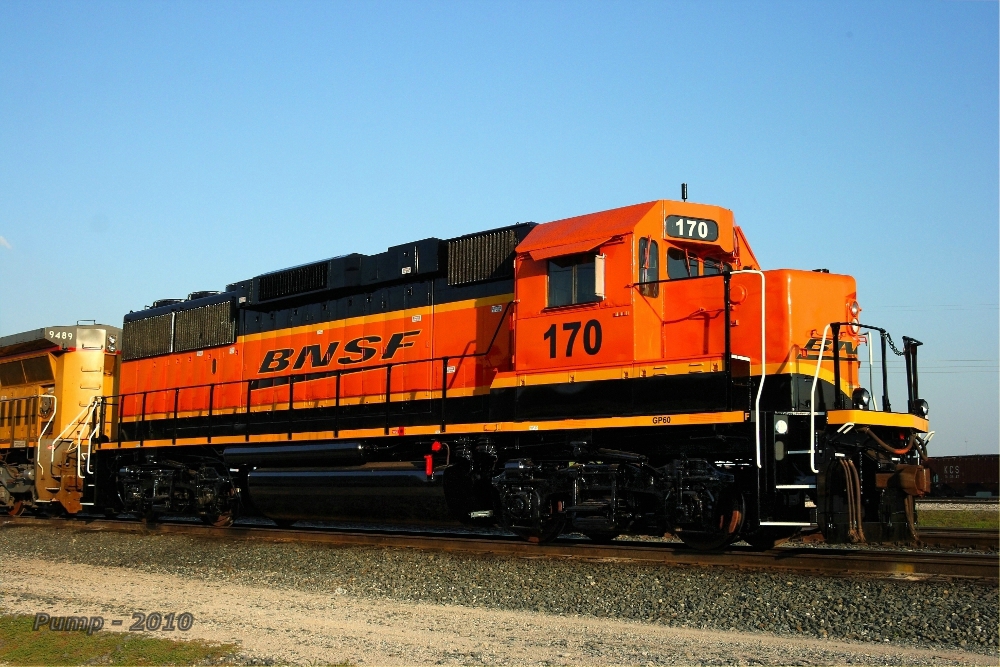 BNSF 170 - EMD GP60 Rebuilt From GP60B